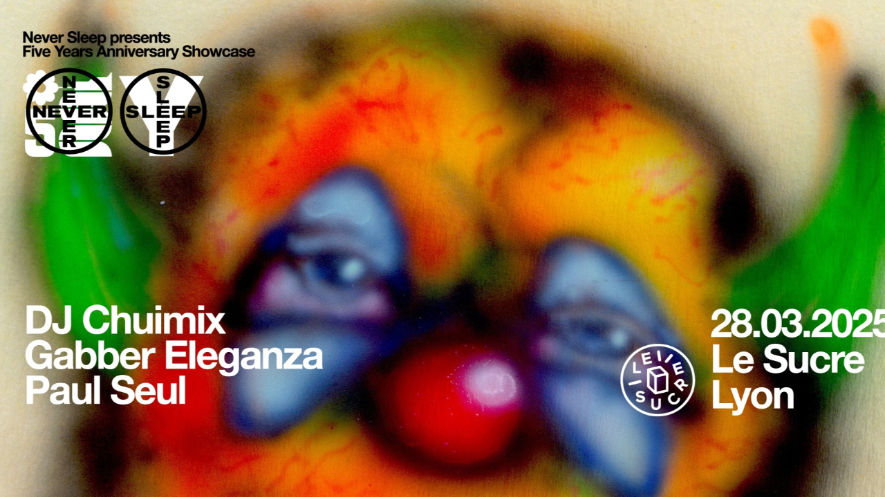 Gabber club x Never Sleep : la scène hardcore investit le Sucre